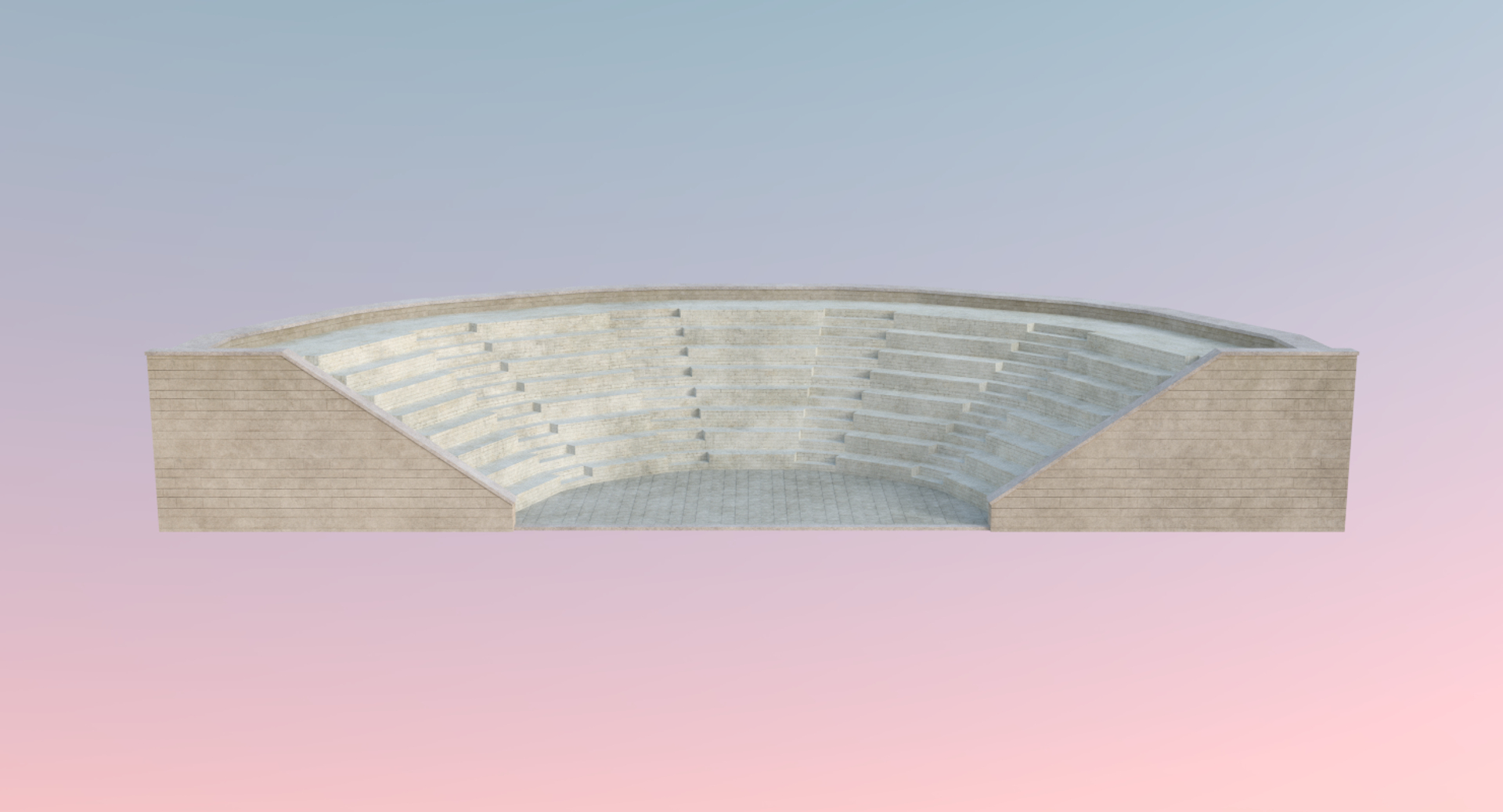 Ancient Amphitheatre 1 3D Model - TurboSquid 1174122