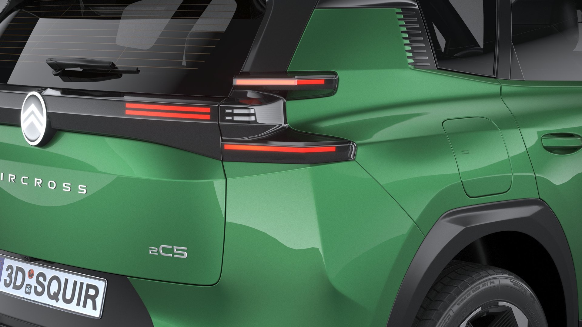 3D Citroen C5 Aircross 2026 Model - TurboSquid 2416923