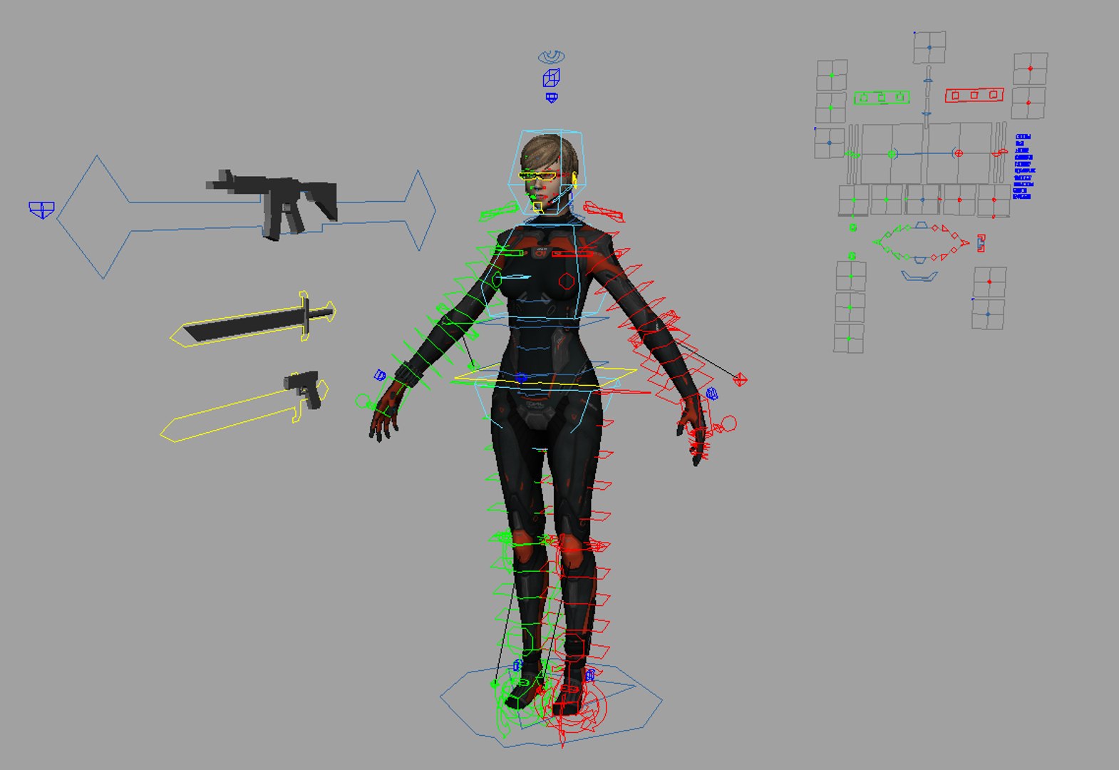 3D Rig Animation - TurboSquid 1445844