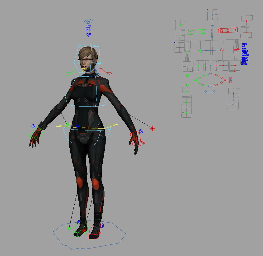 3D Rig Animation - TurboSquid 1445844