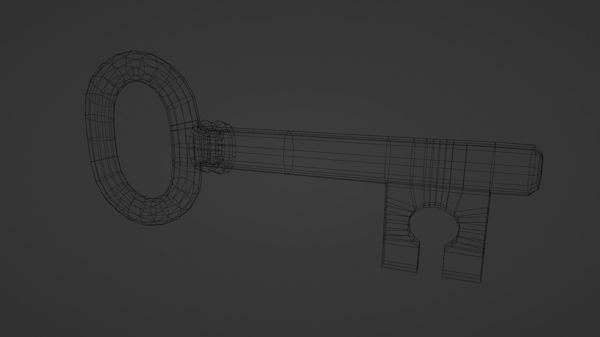 Low Poly Key 3D - TurboSquid 2132743