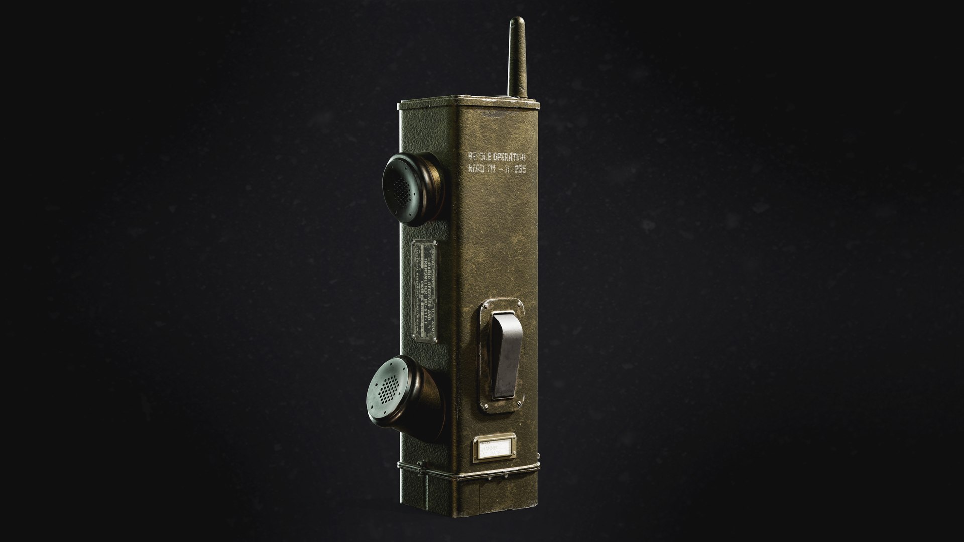 WW2 BC 611 3D Model - TurboSquid 2063730