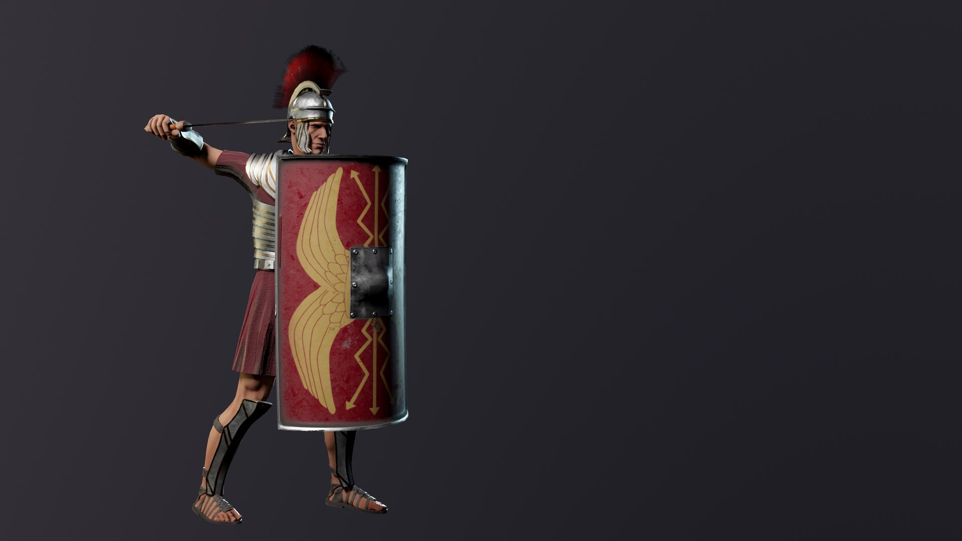 3D ROMAN legion model - TurboSquid 1820059