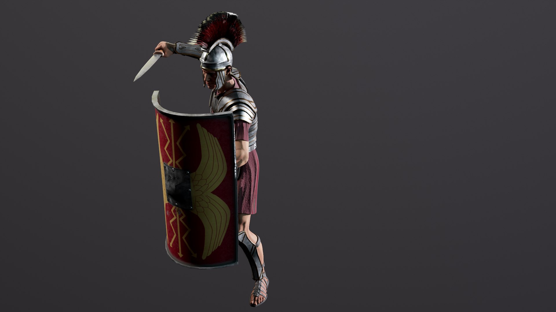 3D ROMAN legion model - TurboSquid 1820059