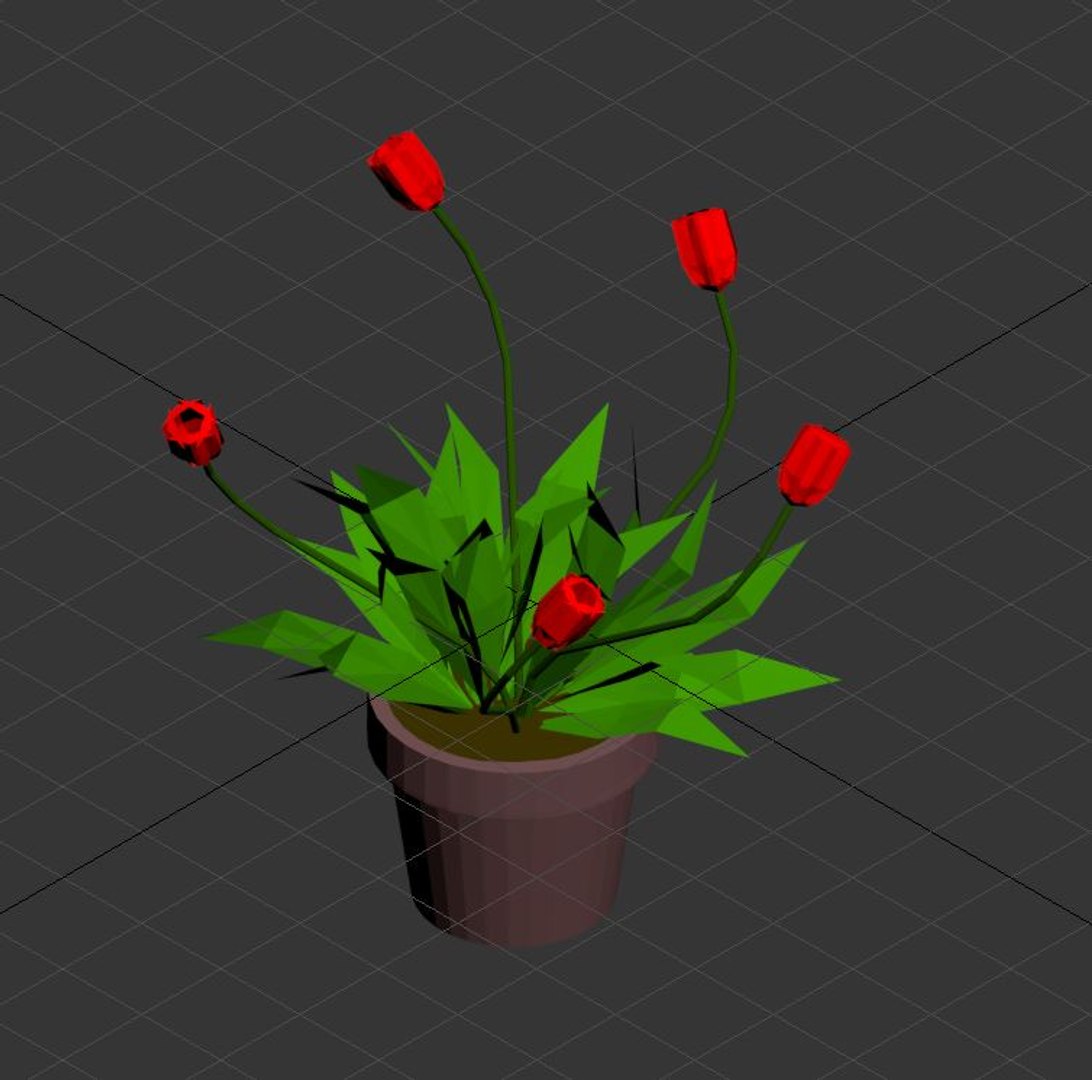 3d Model Flower