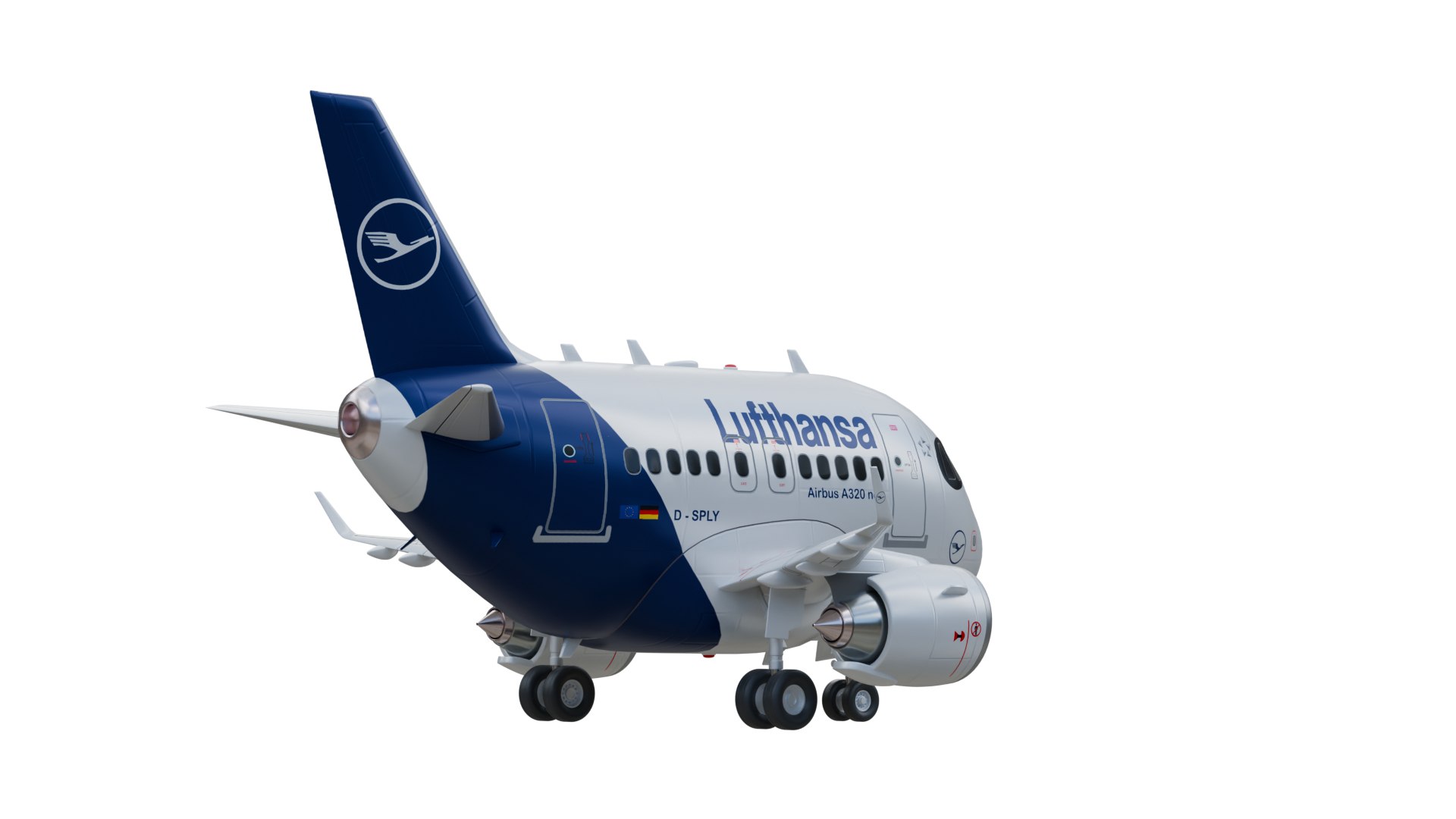 3D Mini Airbus A320 Neo Model - TurboSquid 2256858