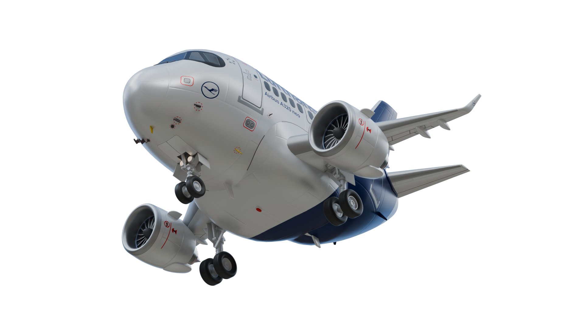 3D Mini Airbus A320 Neo Model - TurboSquid 2256858