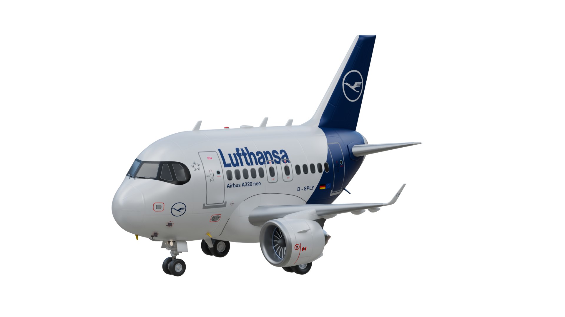3D Mini Airbus A320 Neo Model - TurboSquid 2256858