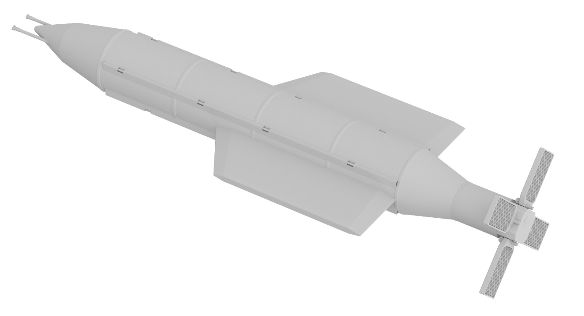 3D Model Gbu-43 B Mother Bombs - TurboSquid 1152254