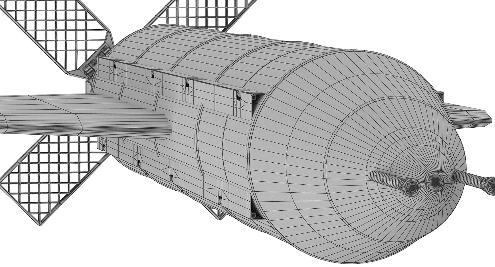 3D Model Gbu-43 B Mother Bombs - TurboSquid 1152254