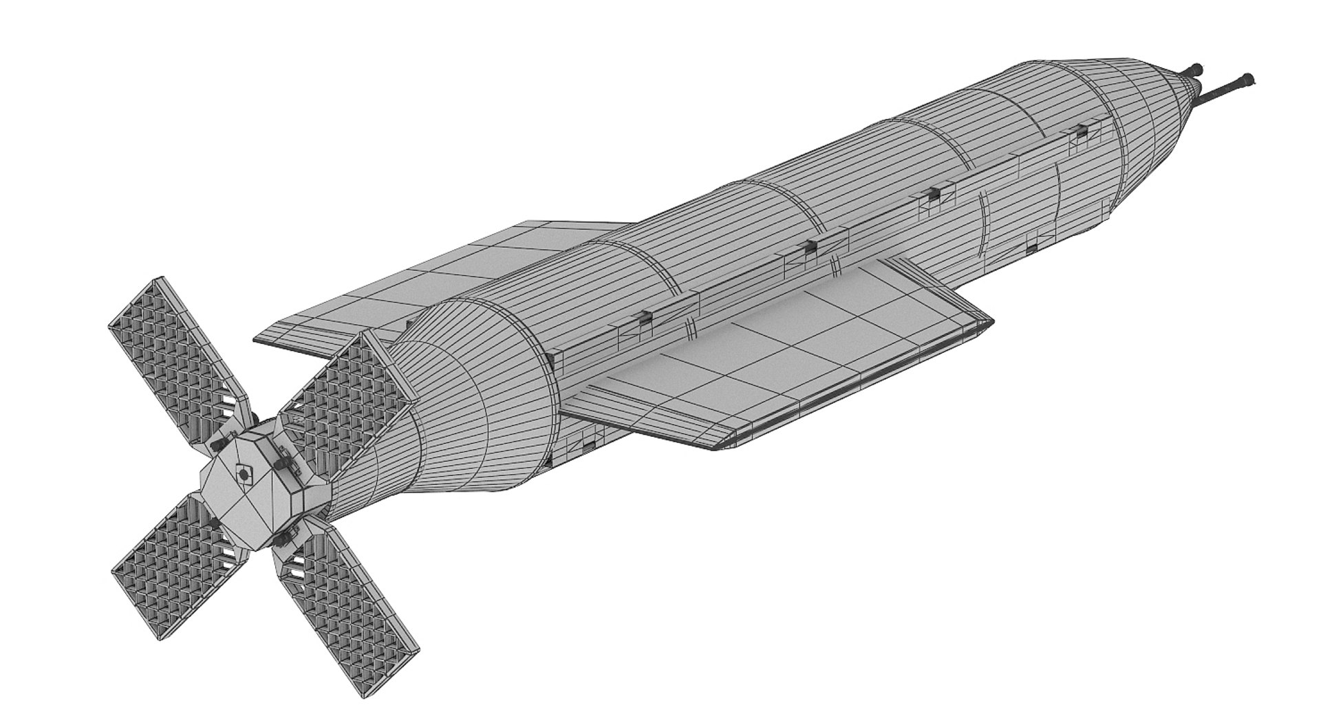 3D Model Gbu-43 B Mother Bombs - TurboSquid 1152254