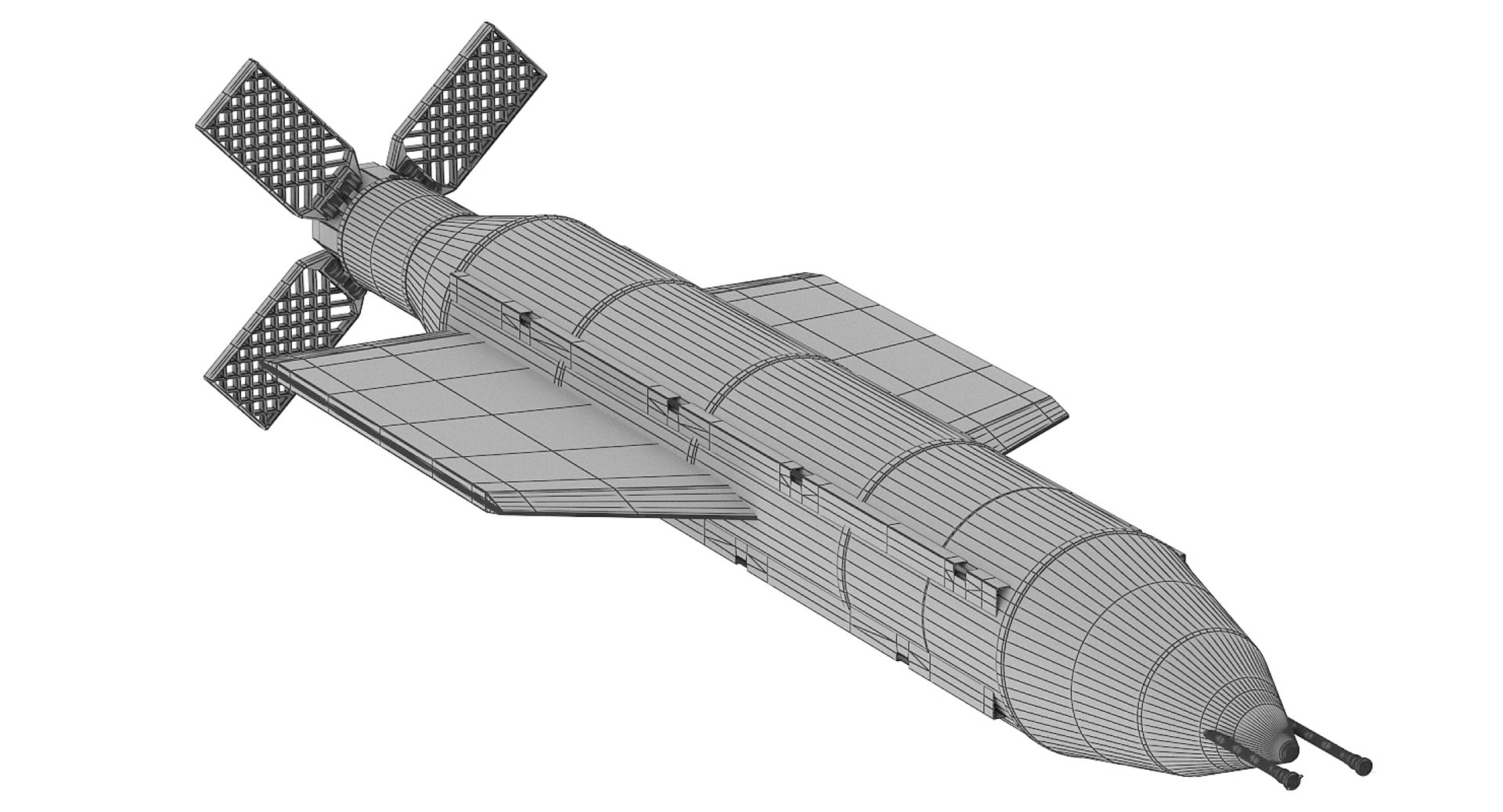 3D Model Gbu-43 B Mother Bombs - TurboSquid 1152254
