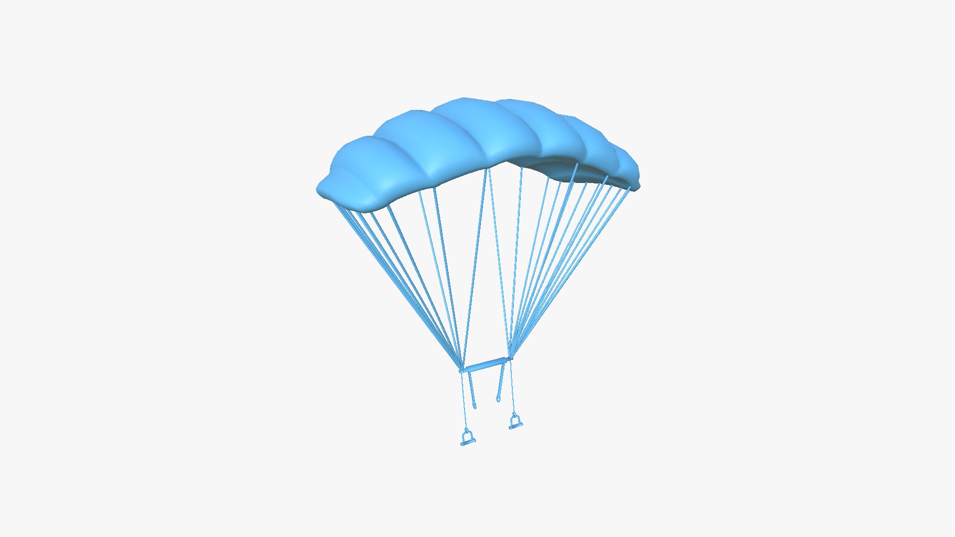 06 Parachute A Basic Collection - Character Accessories Design 3D ...