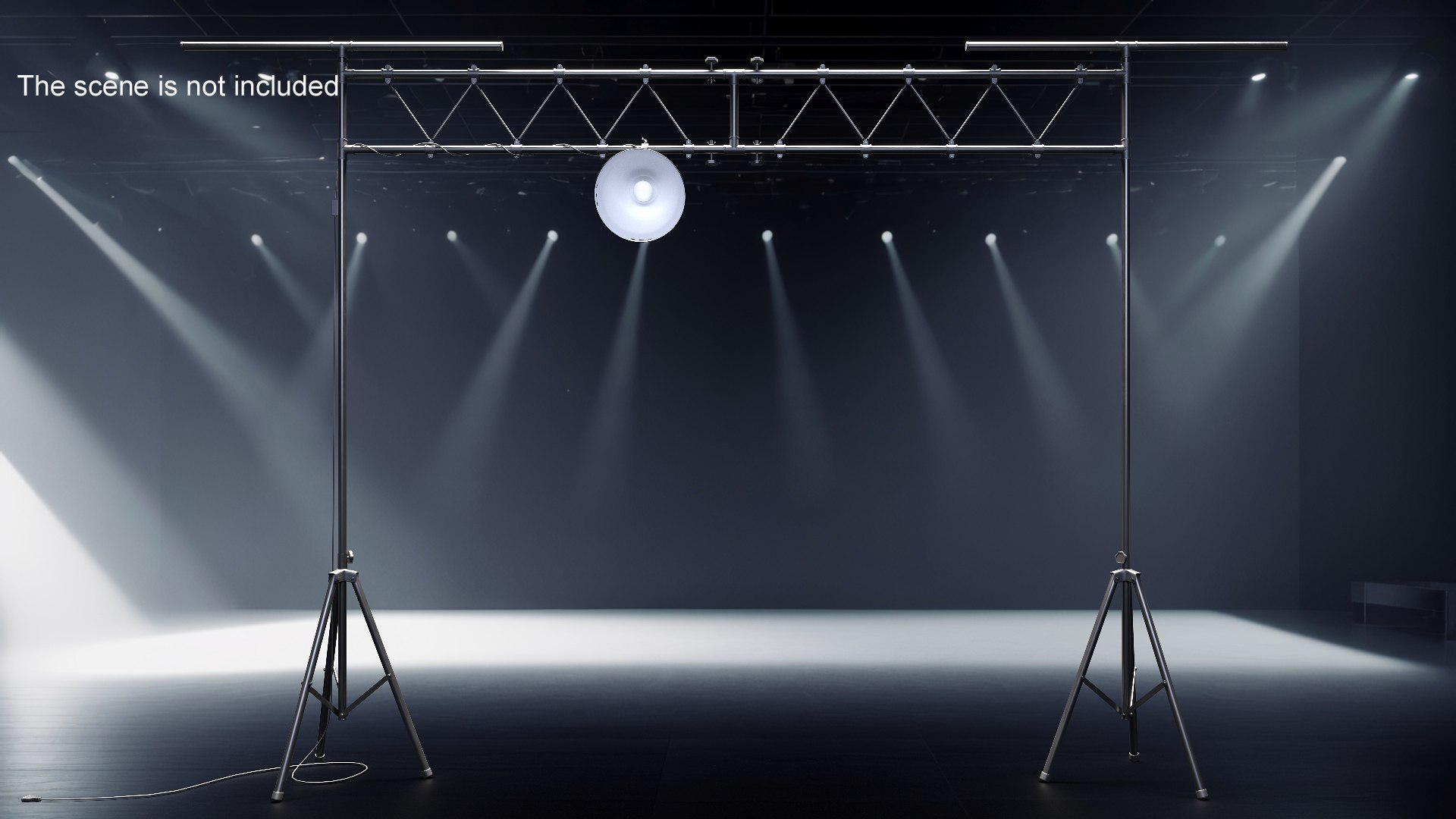 Studio Lighting Truss With Spotlight 3D Model - TurboSquid 2316352