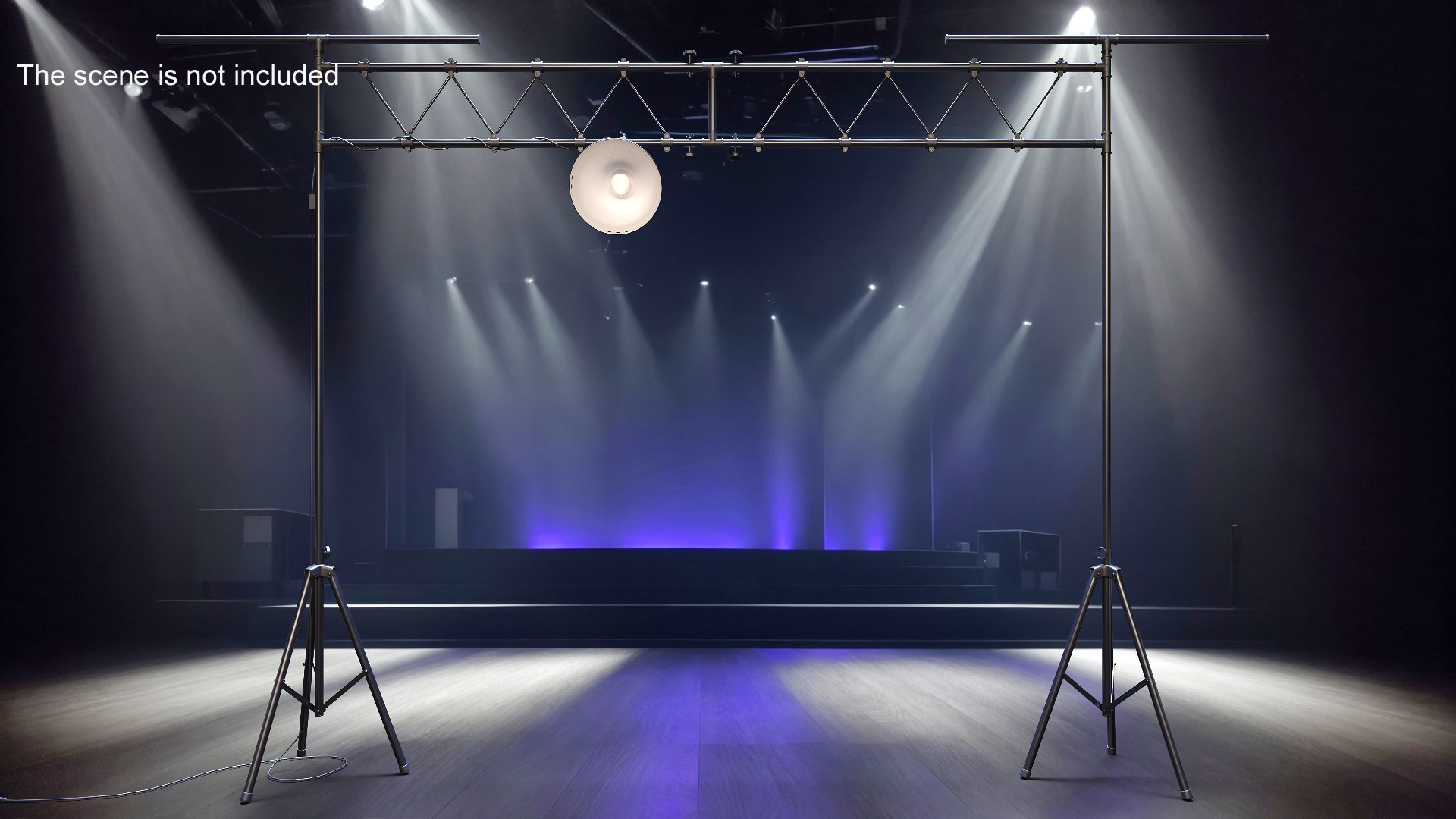 Studio Lighting Truss With Spotlight 3D Model - TurboSquid 2316352