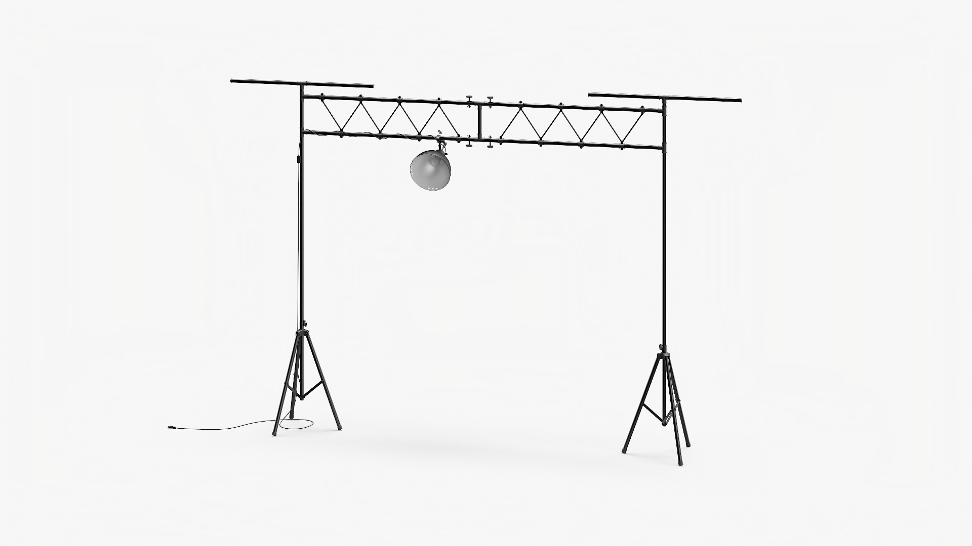 Studio Lighting Truss With Spotlight 3D Model - TurboSquid 2316352