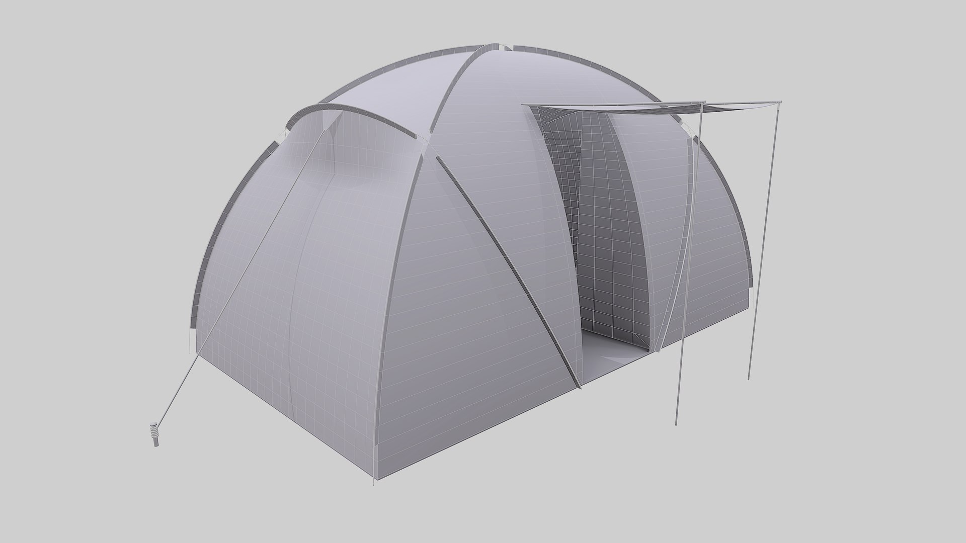 3D Tent 13 With PBR 4K Model - TurboSquid 2049862