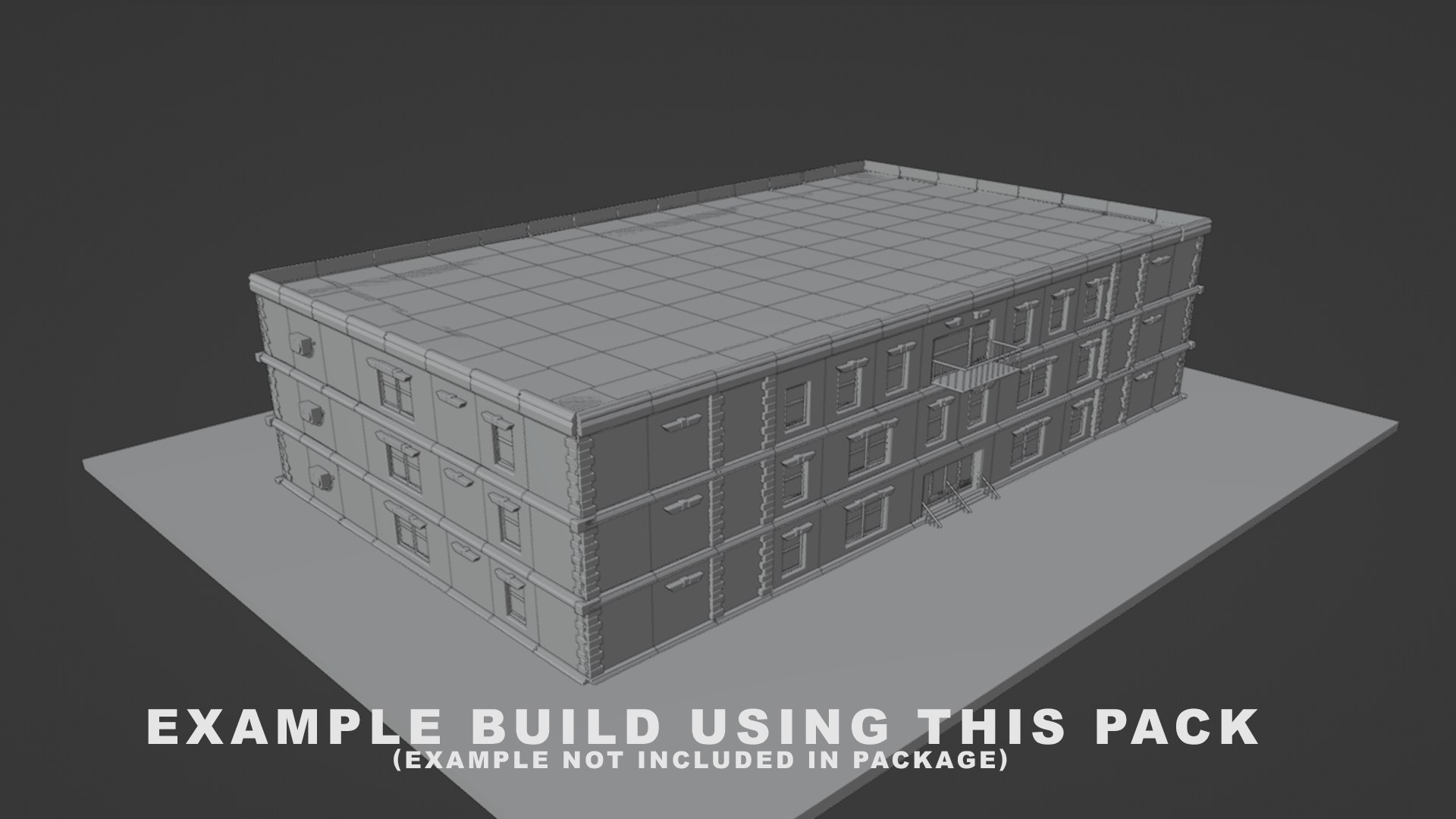 3D Model Modular Building Kit - TurboSquid 2035477