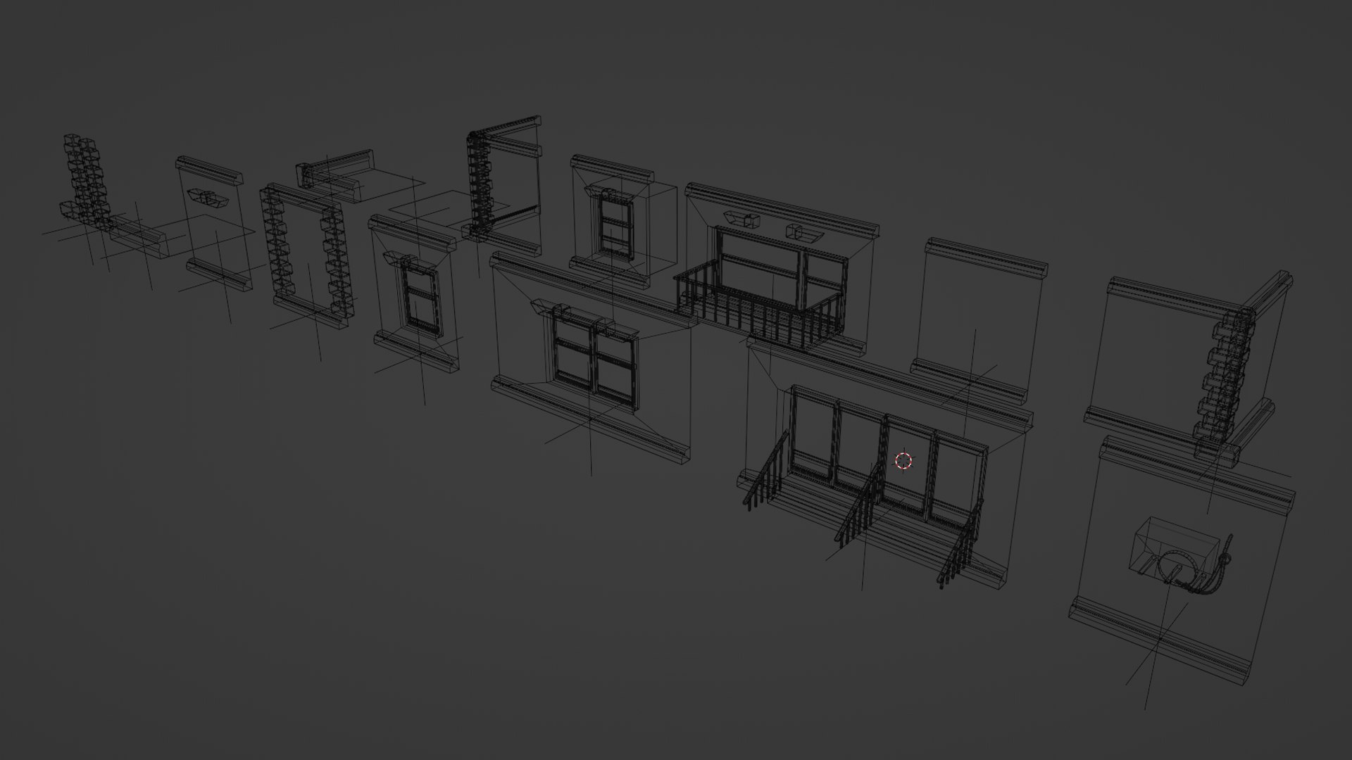 3D Model Modular Building Kit - TurboSquid 2035477