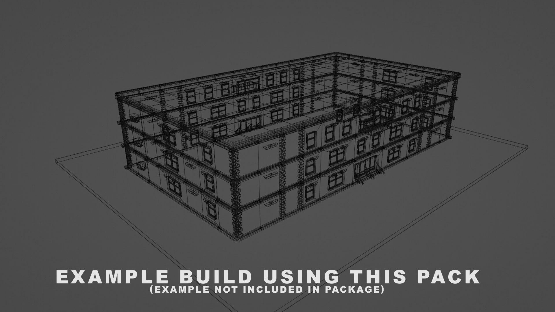 3D Model Modular Building Kit - TurboSquid 2035477