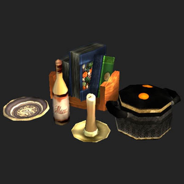 3ds max table assets games