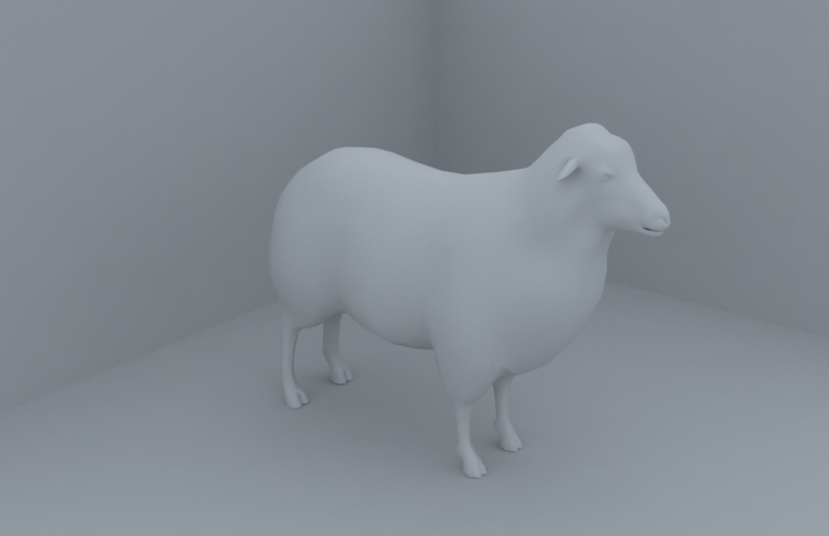 3ds Max Sheep