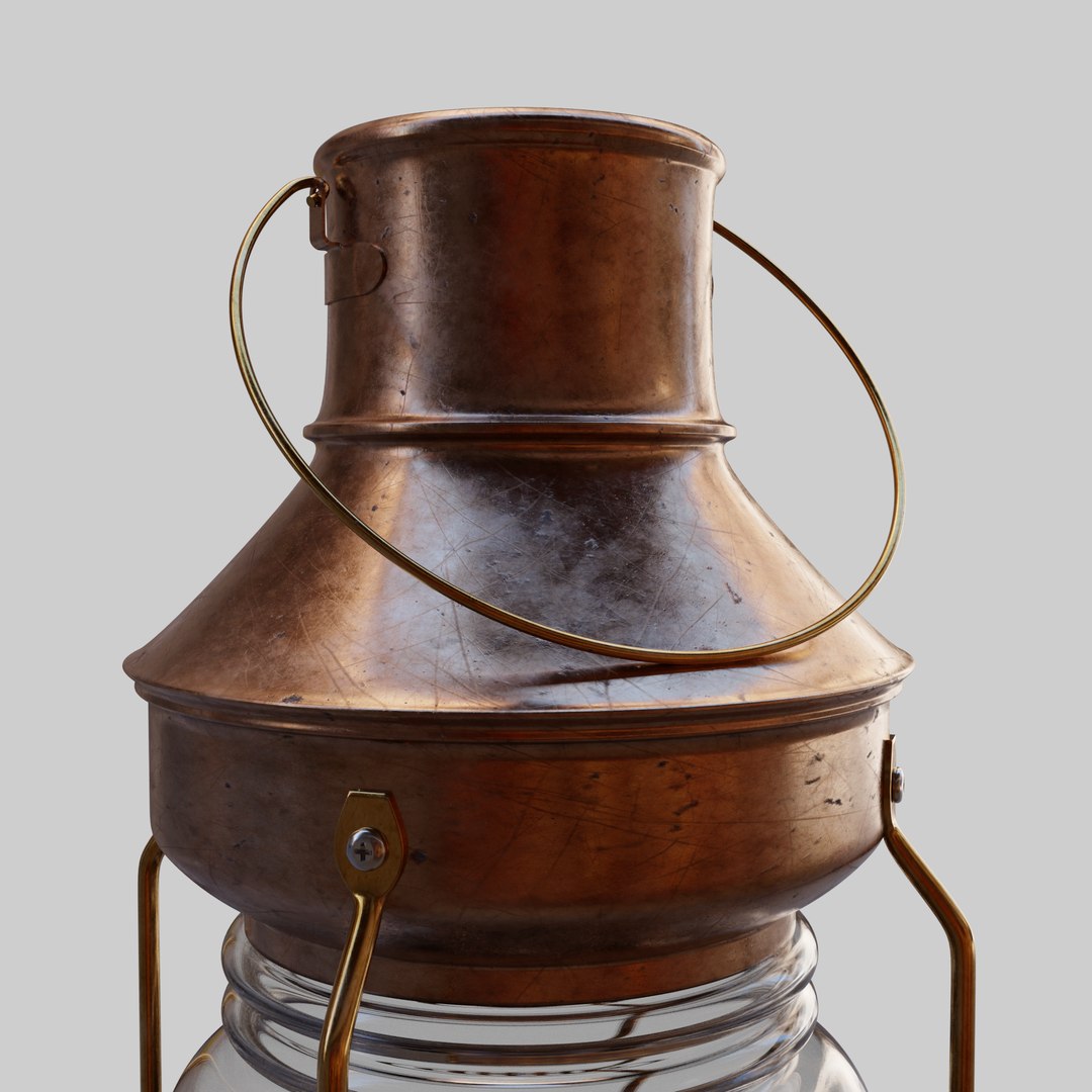 Oil Lamp Model - TurboSquid 1591302