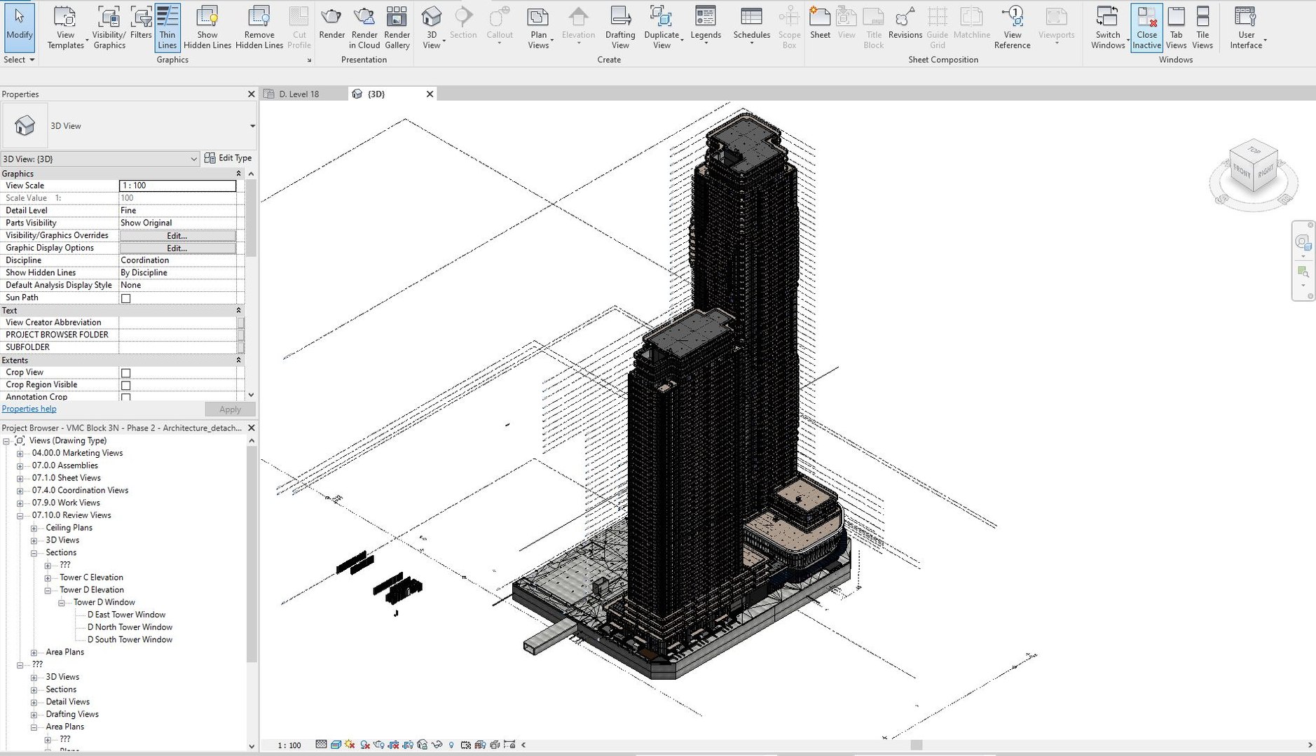 3D High Rise Residential Building Model - TurboSquid 2101278