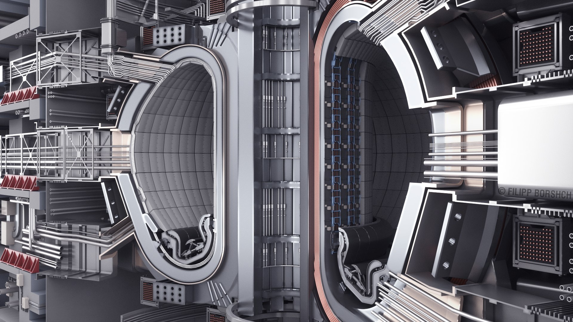 Iter Reactor Fusion Model - TurboSquid 1317588