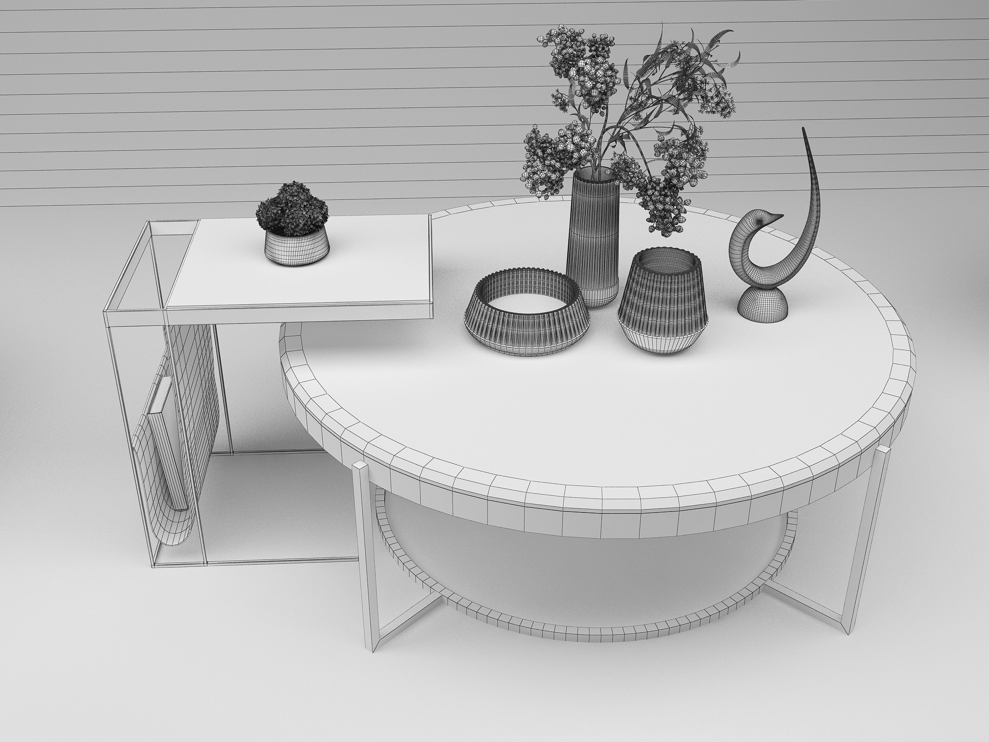 Coffee Table - Waiting Table - 015 3D model - TurboSquid 1955805
