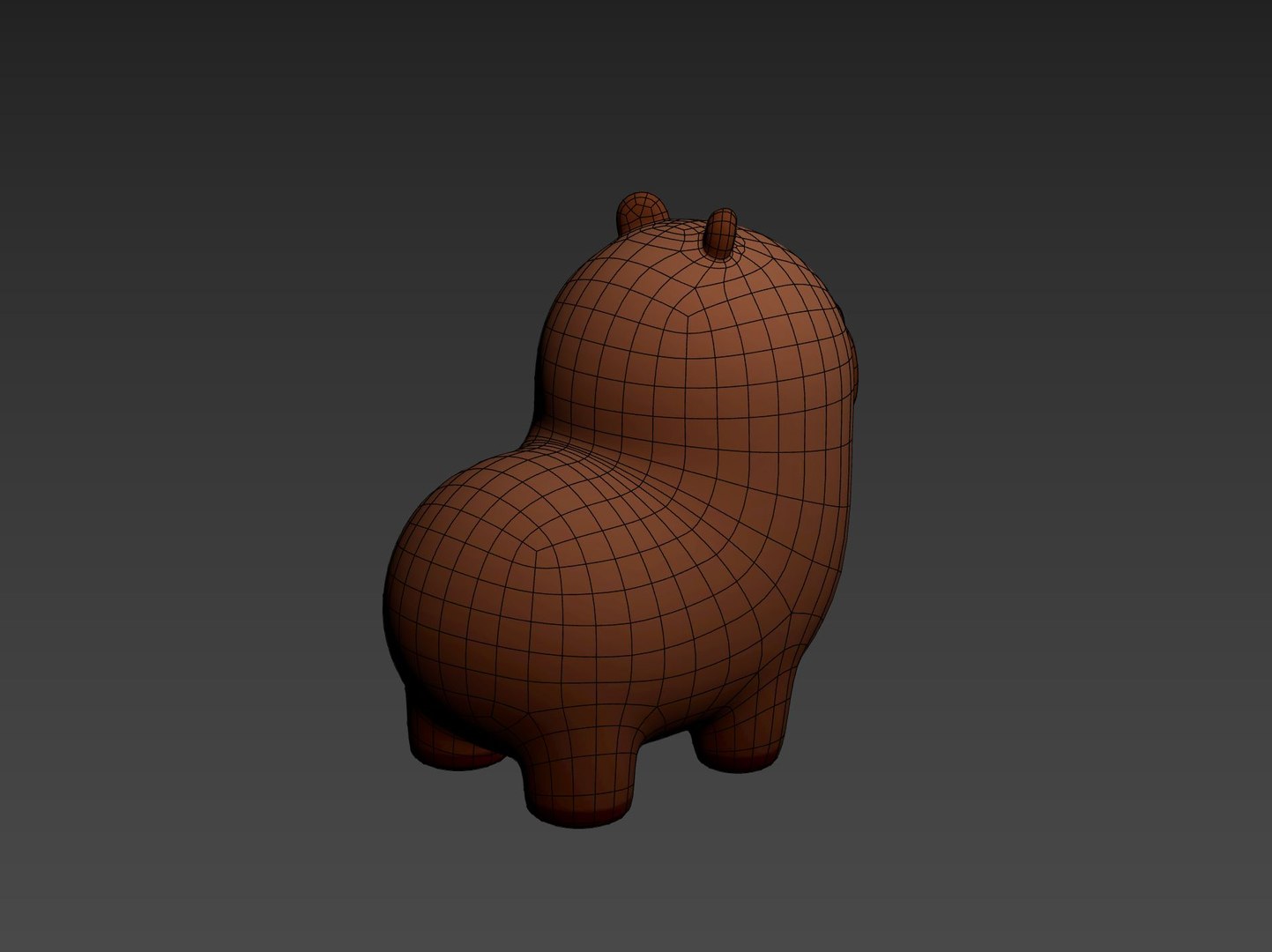 3D Capybara Character Model - TurboSquid 2324069