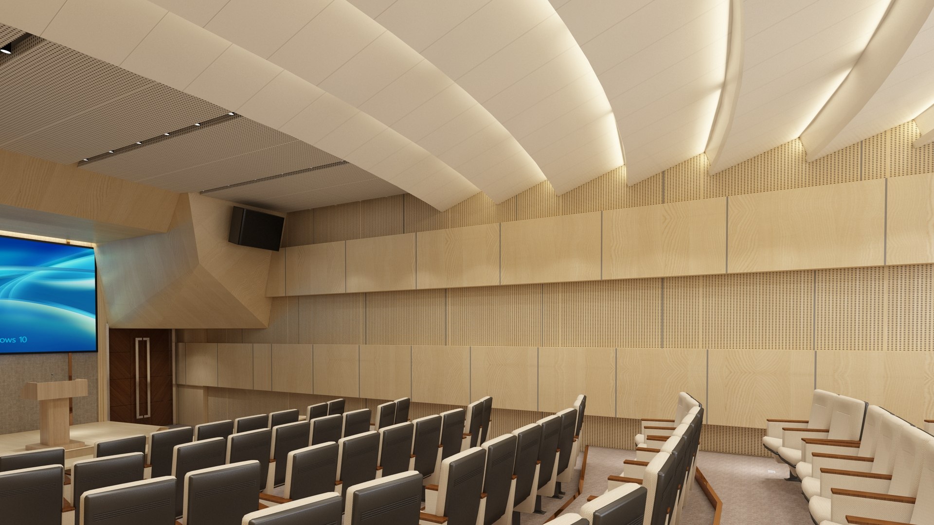 Lecture Hall 09 3D Model - TurboSquid 2122418