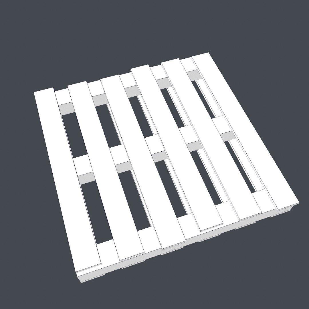 Free 3D Pallet - TurboSquid 1156509