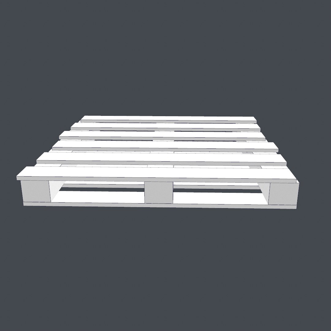 Free 3D Pallet - TurboSquid 1156509