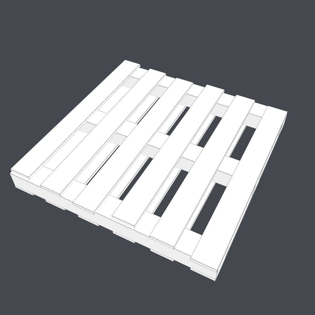 Free 3D Pallet - TurboSquid 1156509
