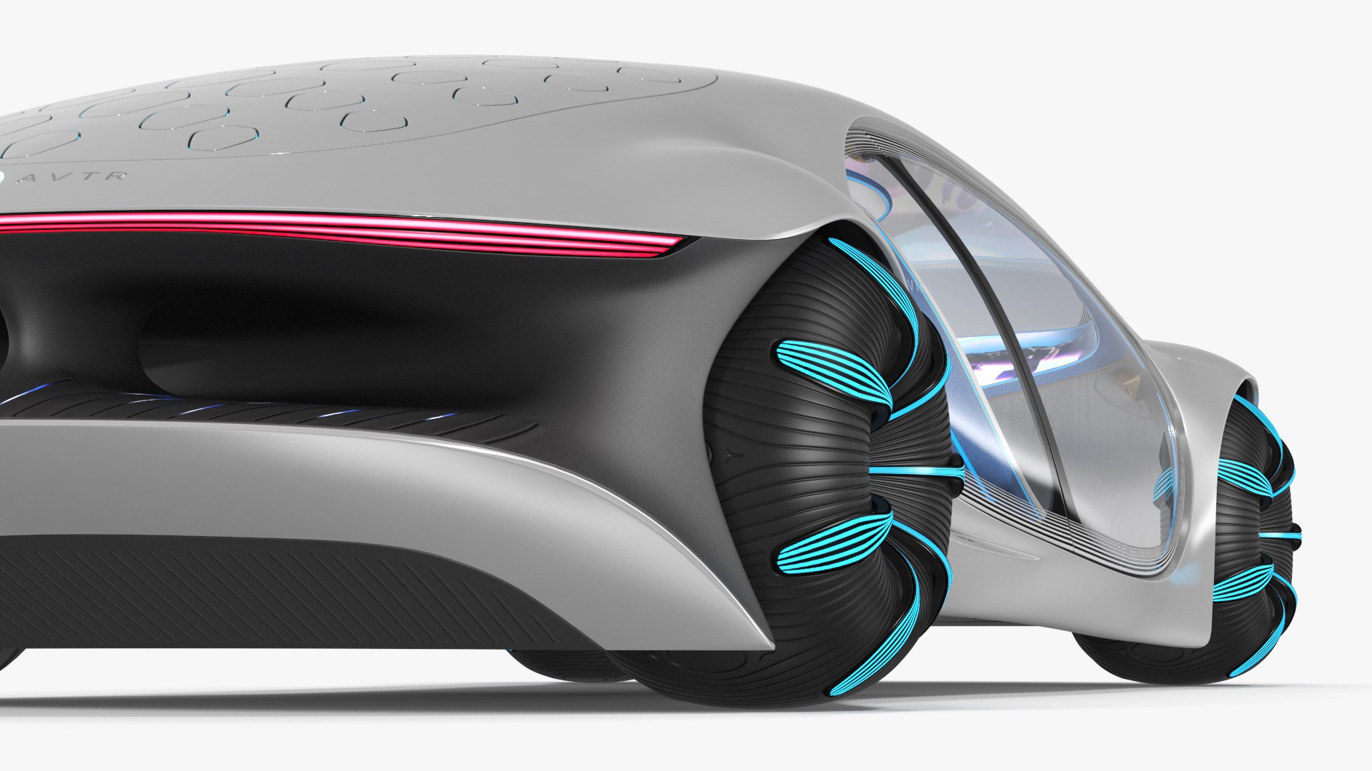 Mercedes Vision AVTR Light ON 3D model - TurboSquid 2045868