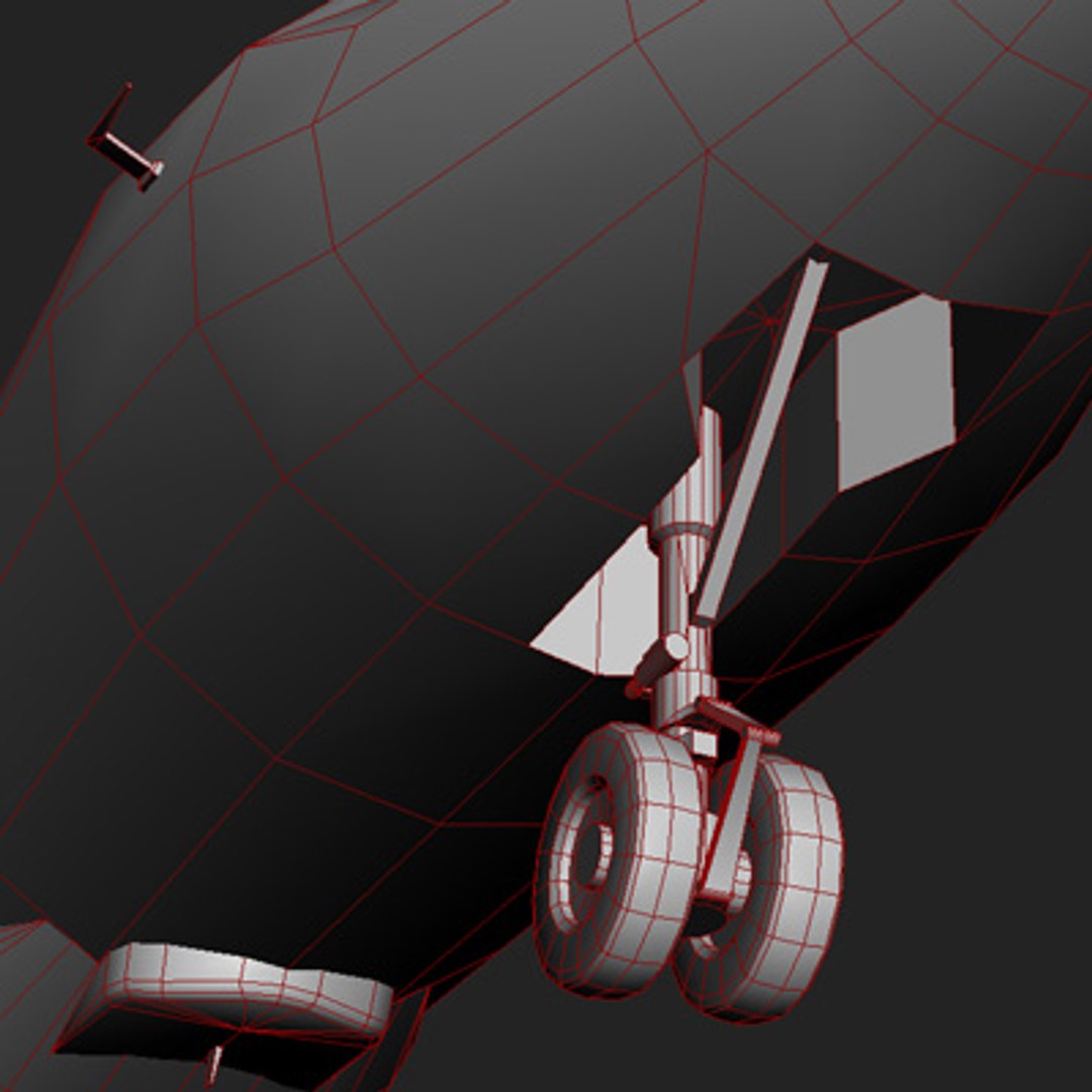 Aerospace Hs 125 Dominie 3d Model