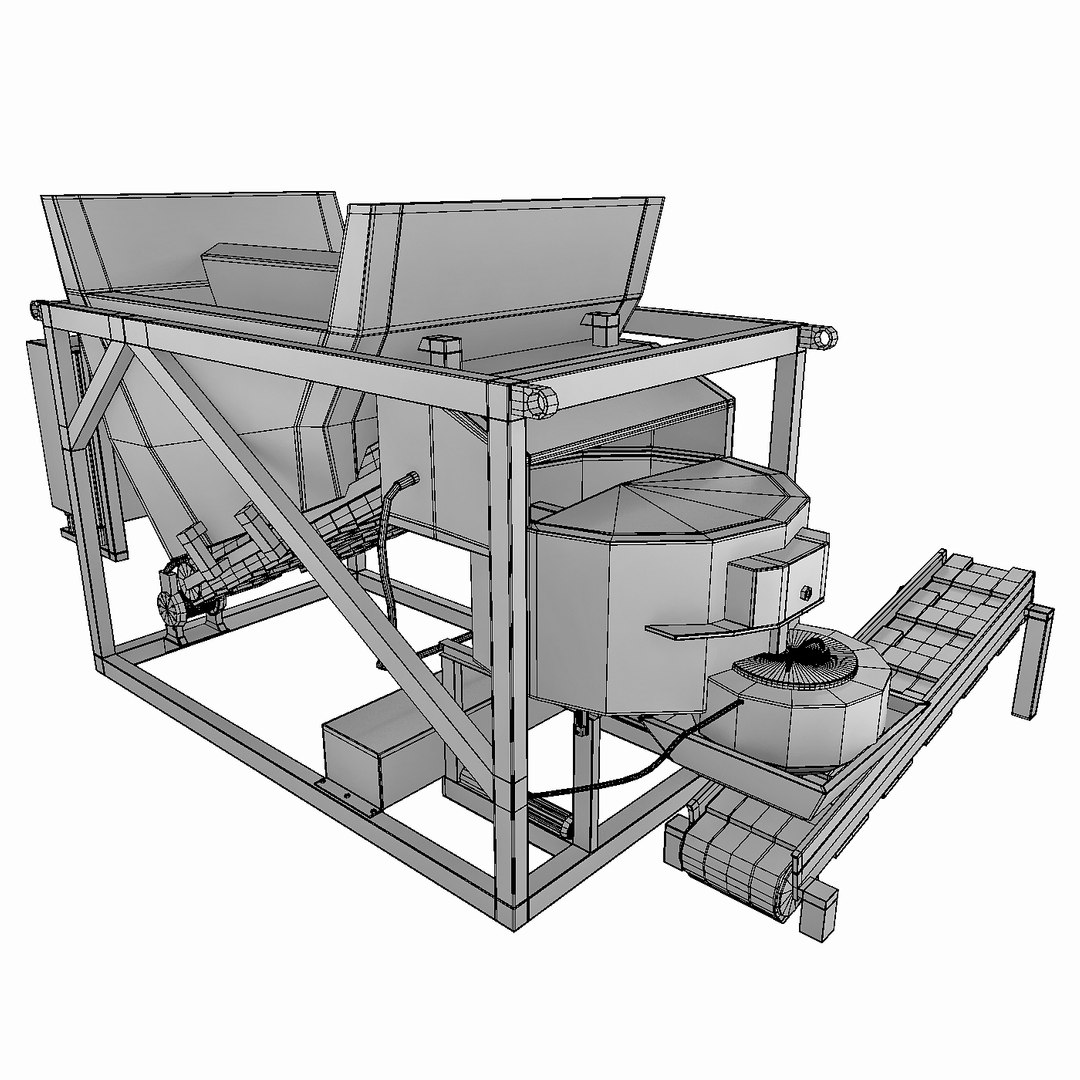 3D Asphalt Plant - TurboSquid 1312164