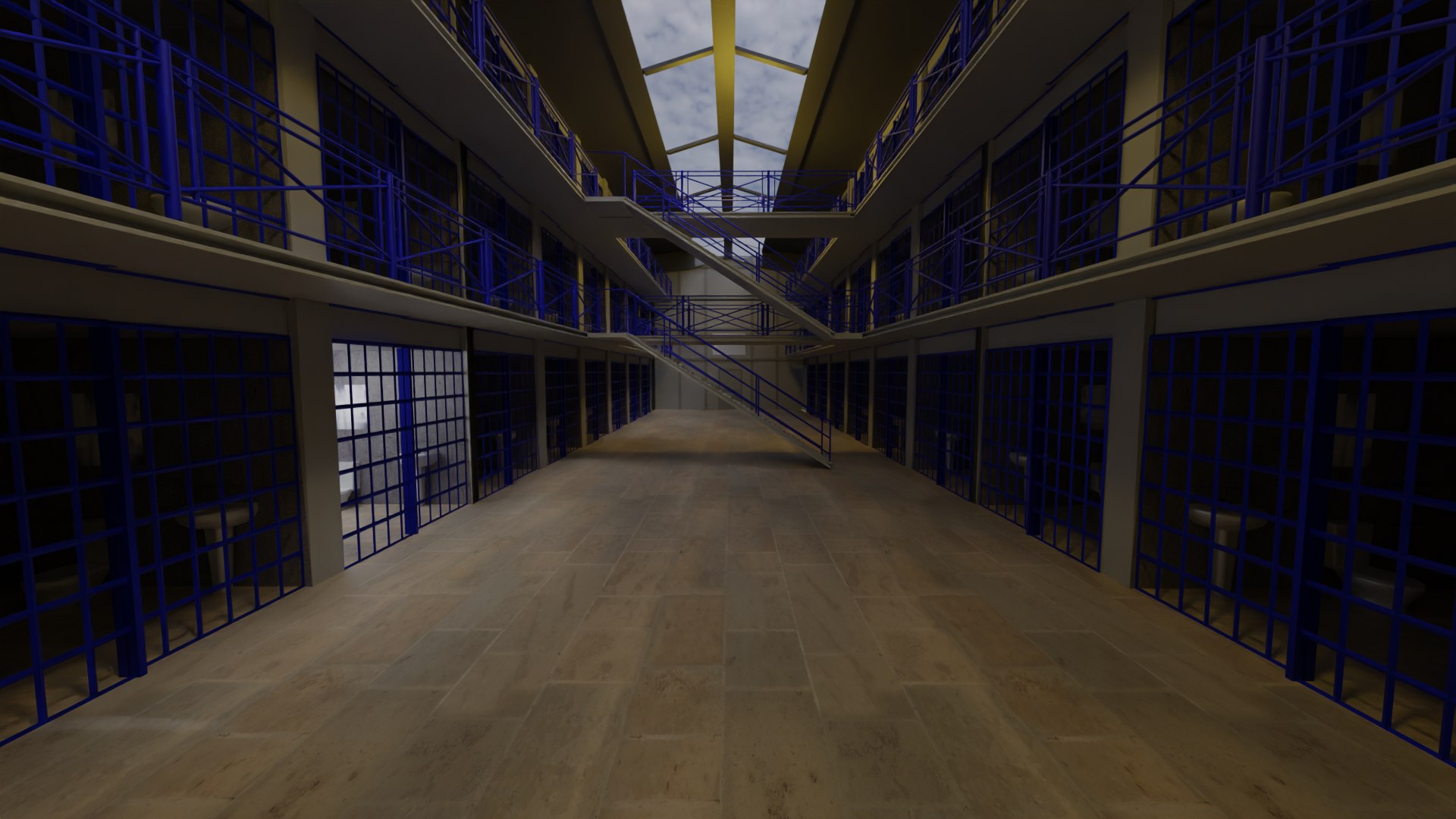 3D Prison - TurboSquid 1924167