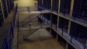 Blender Prison Models | TurboSquid