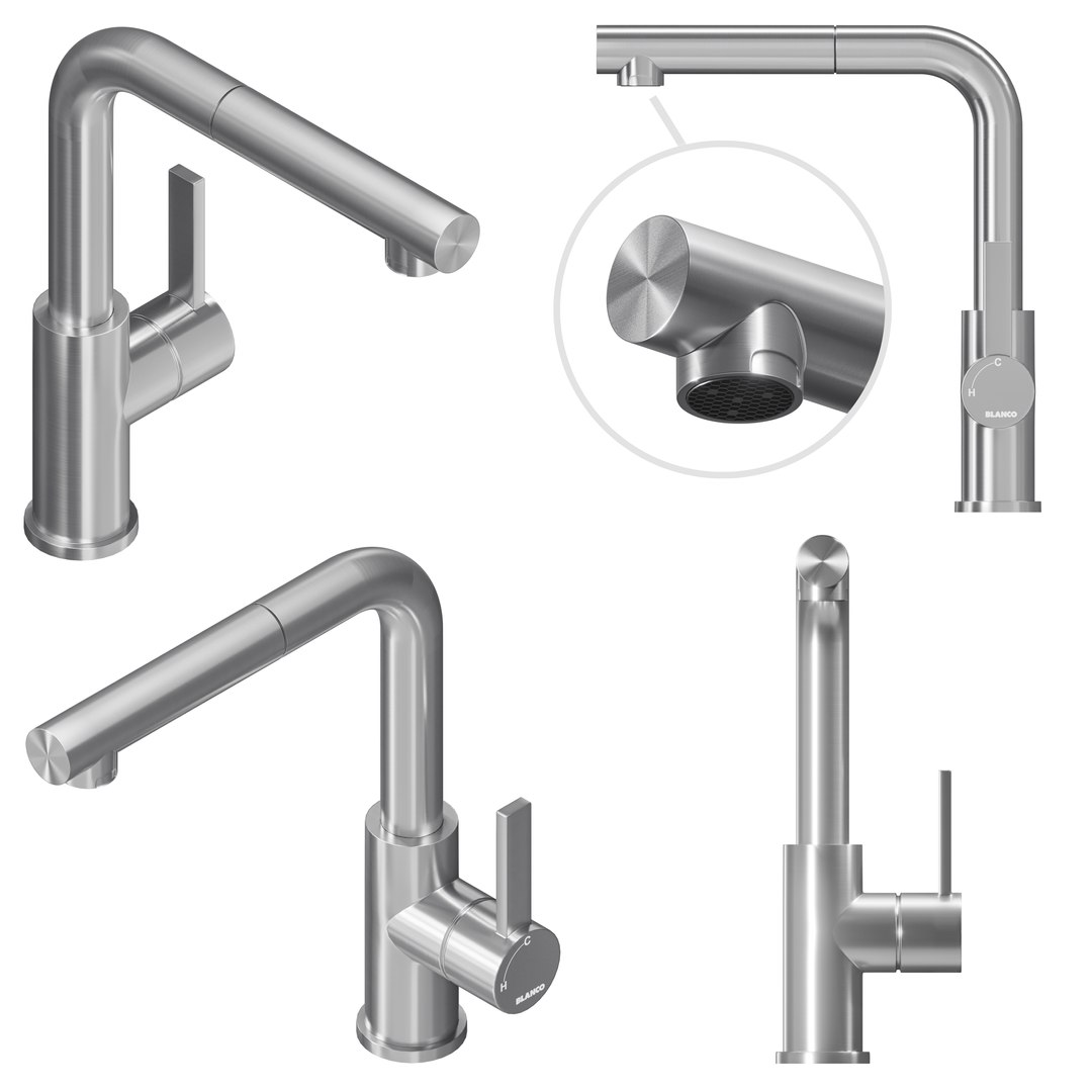Blanco Andano 500 And Blanco Lanora-S 3D Model - TurboSquid 2187252