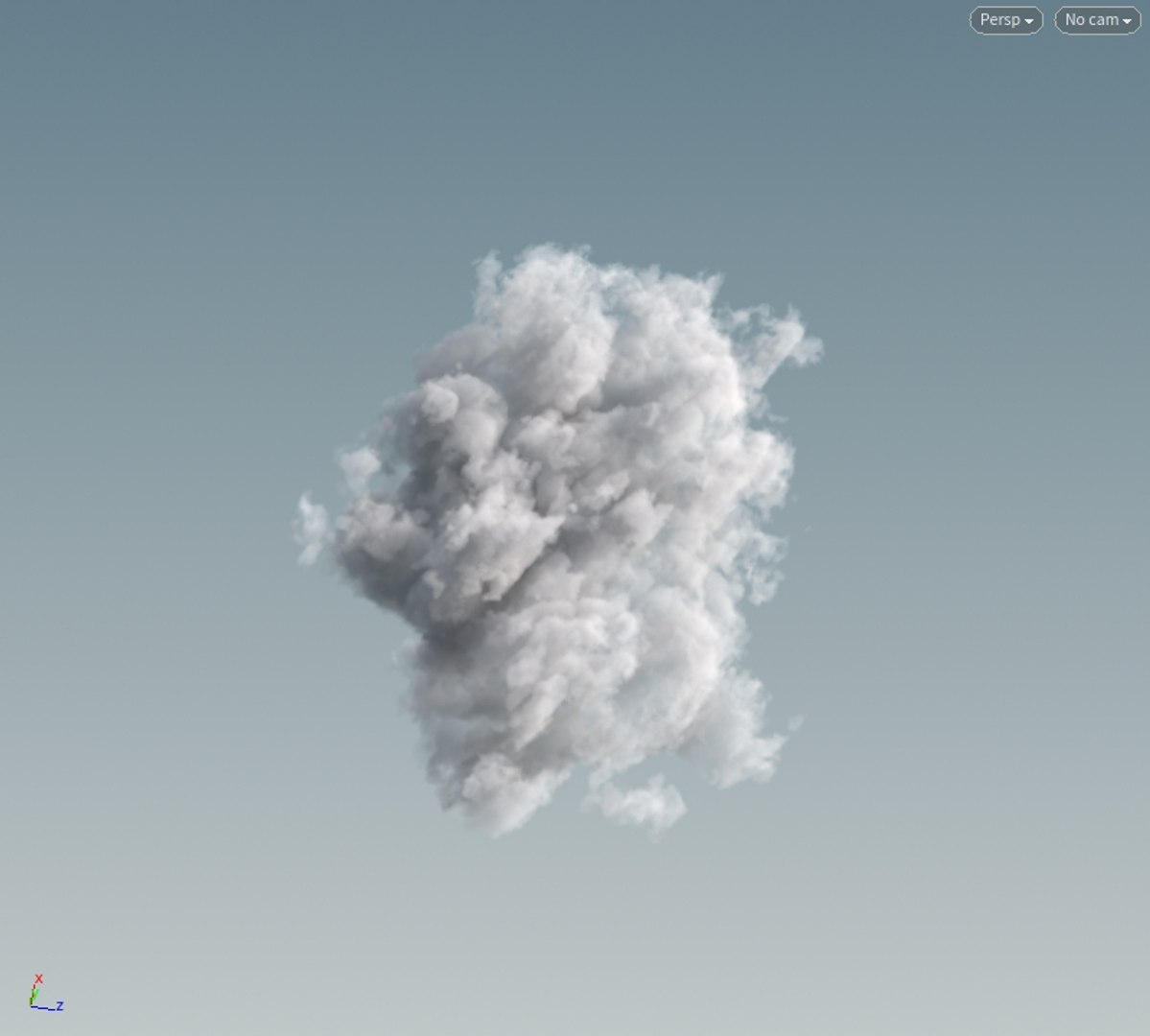 Vdb Clouds Volume 3D Model - TurboSquid 1359380