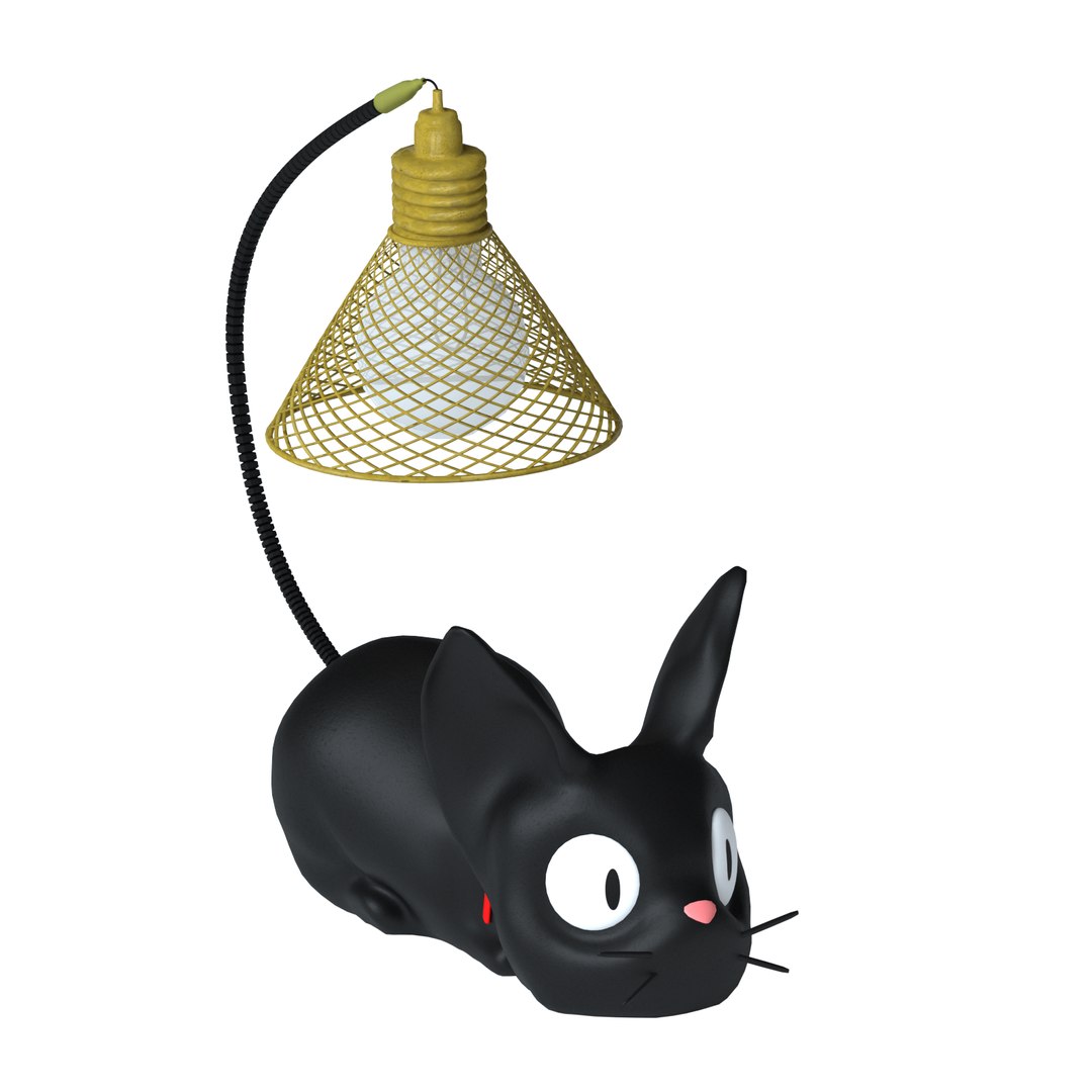 3D Lamp Cat Model - TurboSquid 1406045