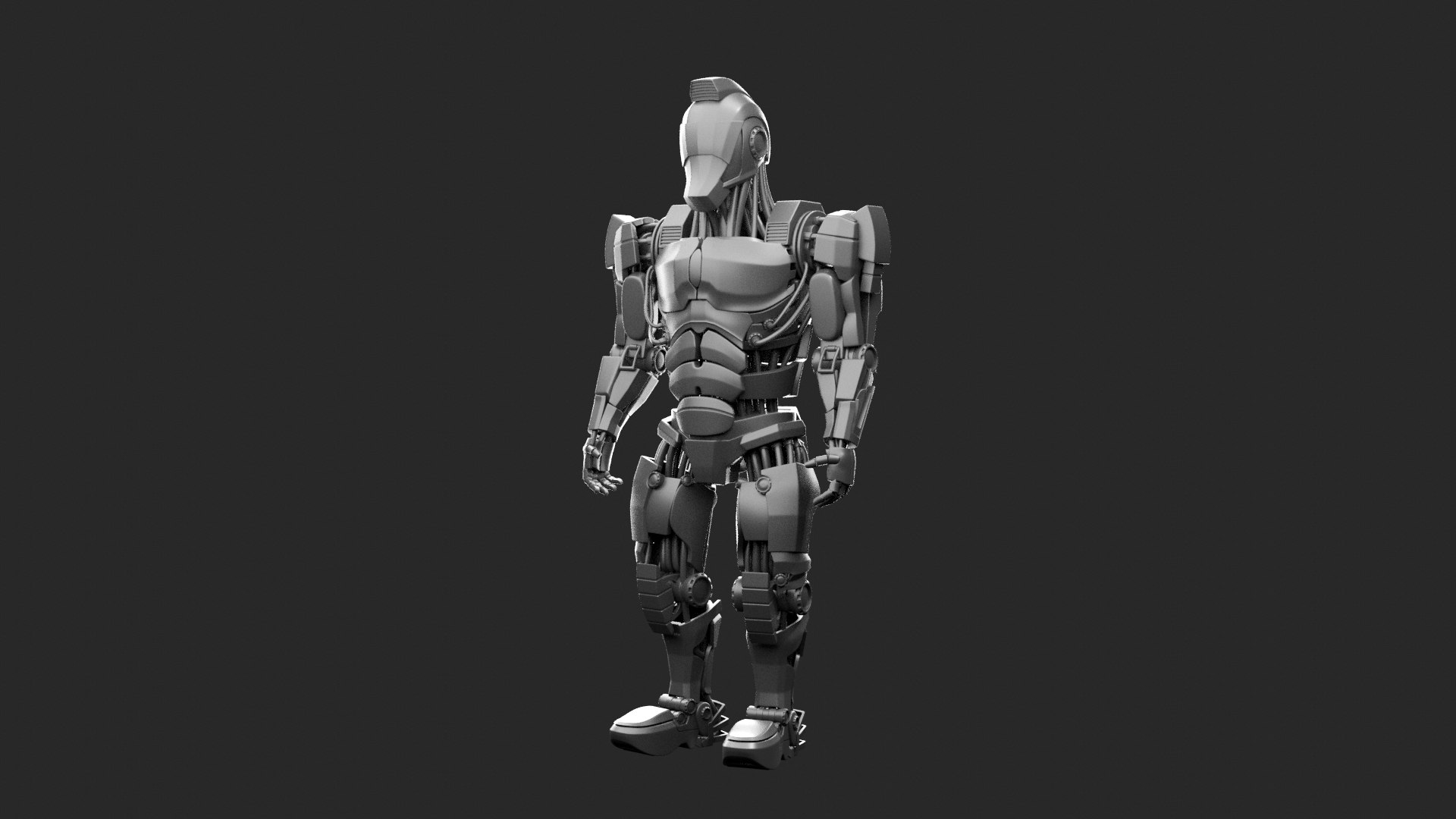 Male Robot 03 - MR03 3D model - TurboSquid 1907170