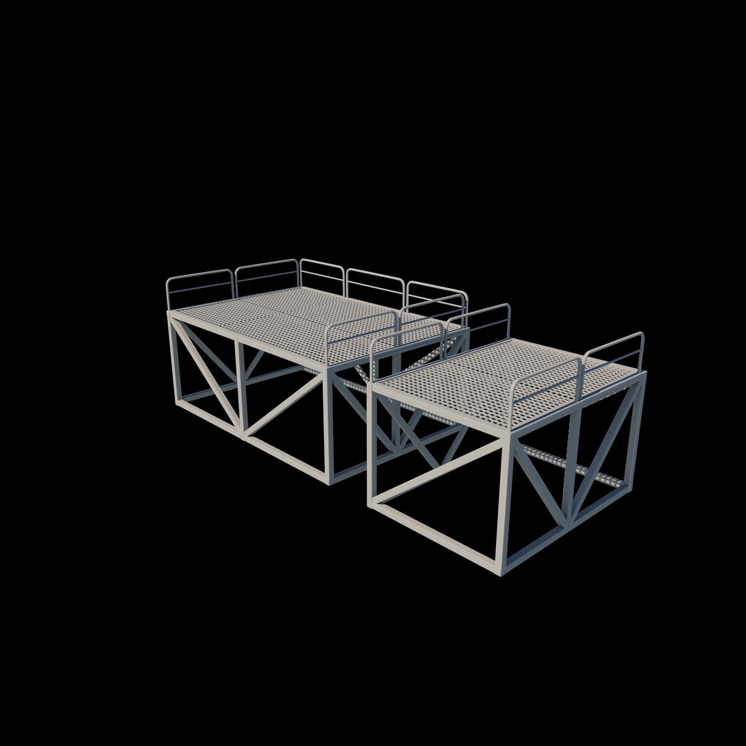 3D Modular Platform 3D Model Model - TurboSquid 2340463