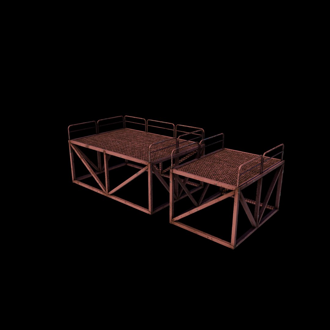 3D Modular Platform 3D Model Model - TurboSquid 2340463