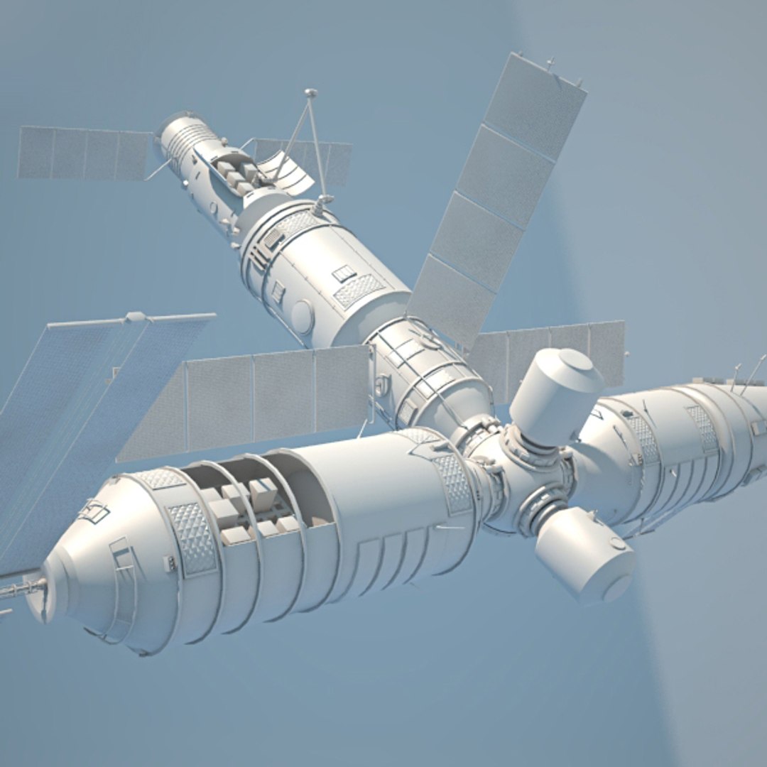 Tiangong-1 tiangong 1 3D model - TurboSquid 1379682