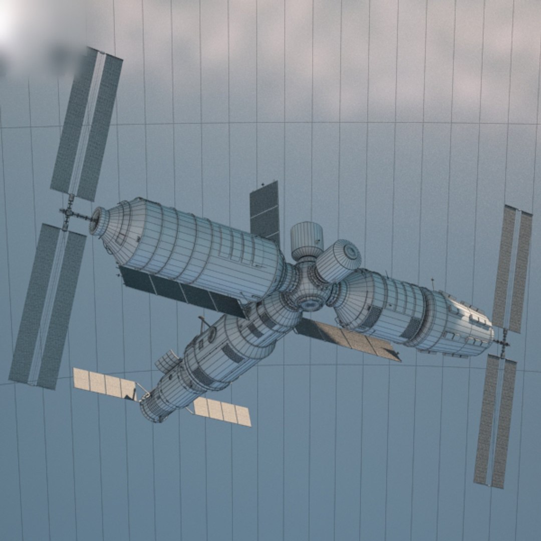 Tiangong-1 tiangong 1 3D model - TurboSquid 1379682