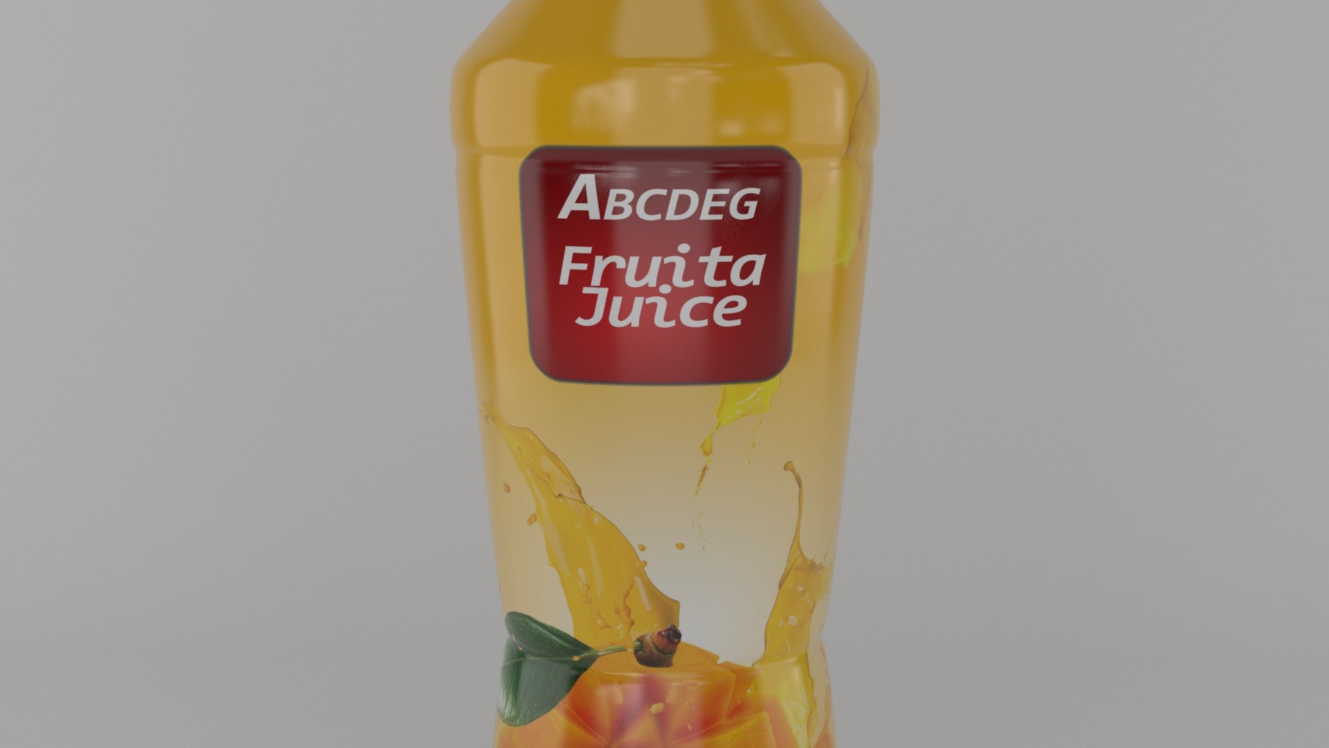 3D model juice litre pack - TurboSquid 1501115