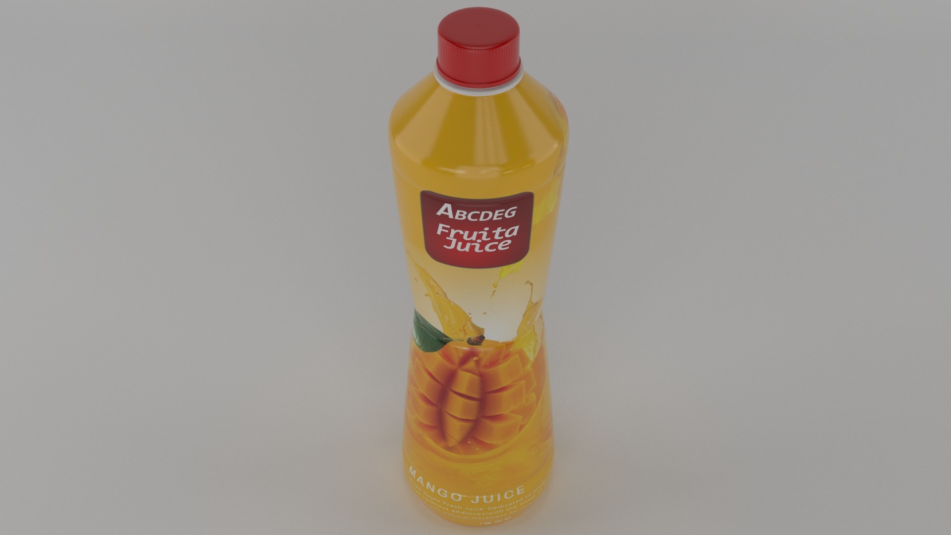 3D model juice litre pack - TurboSquid 1501115